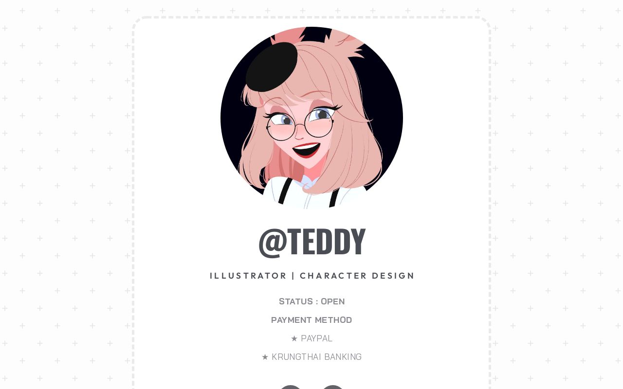 teddy commissions info